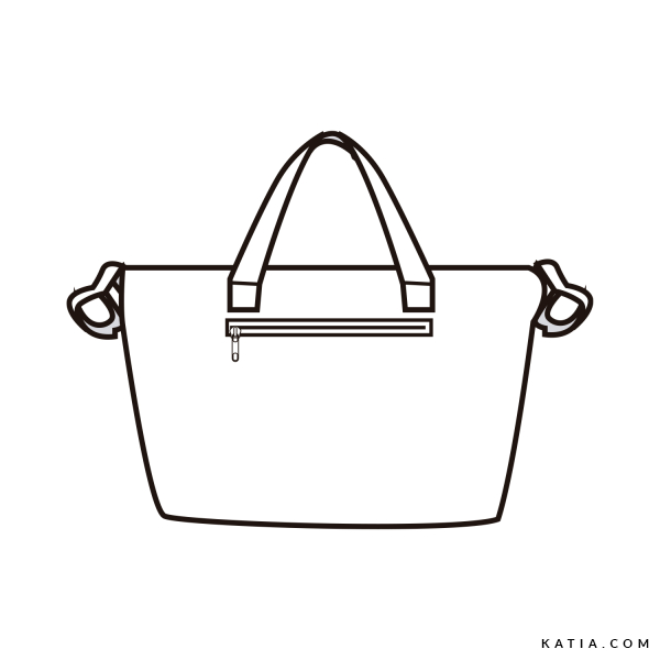 Baby stroller bag PDF sewing pattern | Katia.com