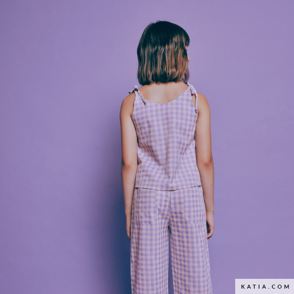 Children’s strappy top PDF sewing pattern | Katia.com