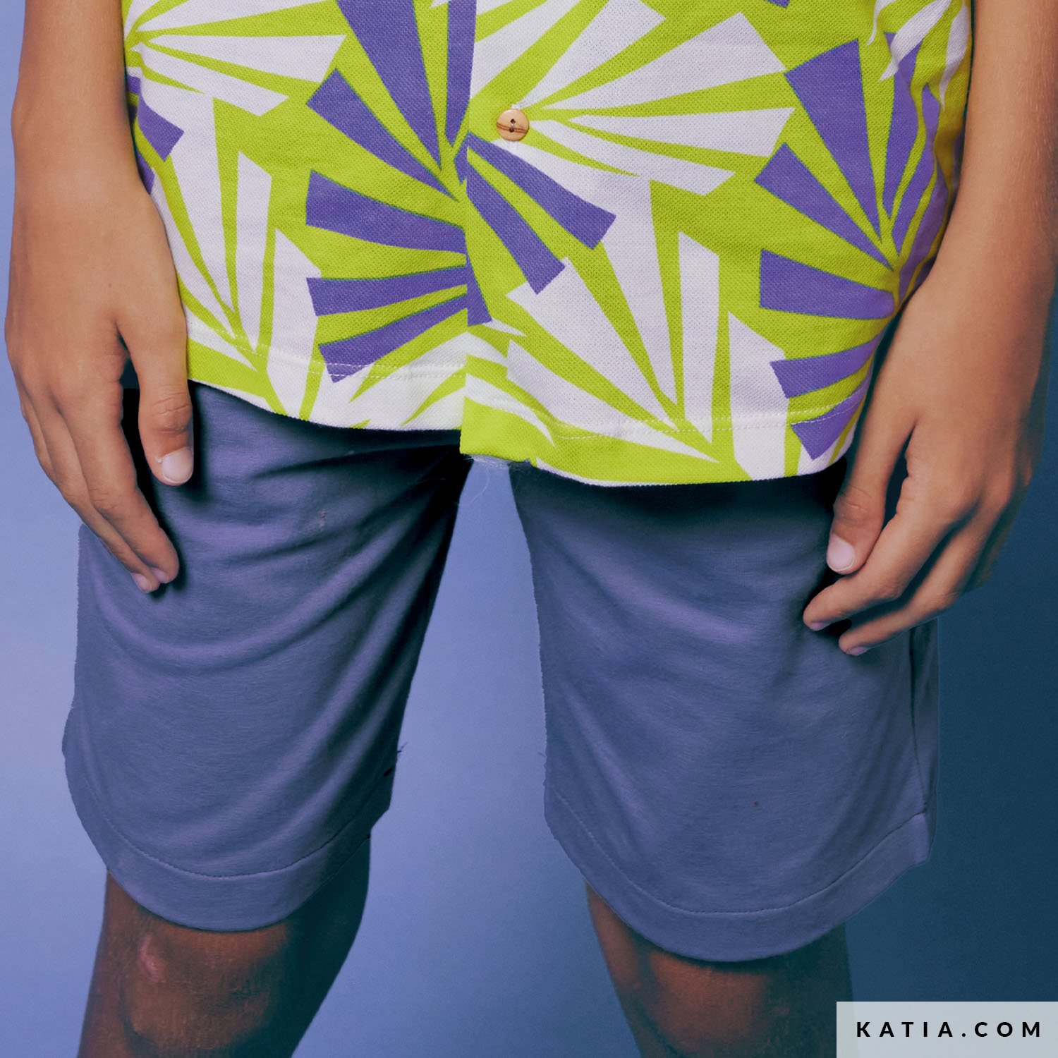 Patron de couture en PDF de short | Katia.com