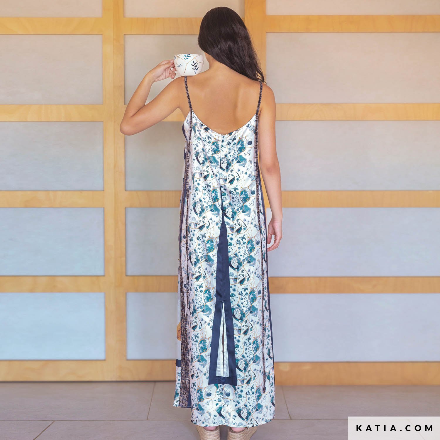 Women’s strappy dress PDF sewing pattern | Katia.com