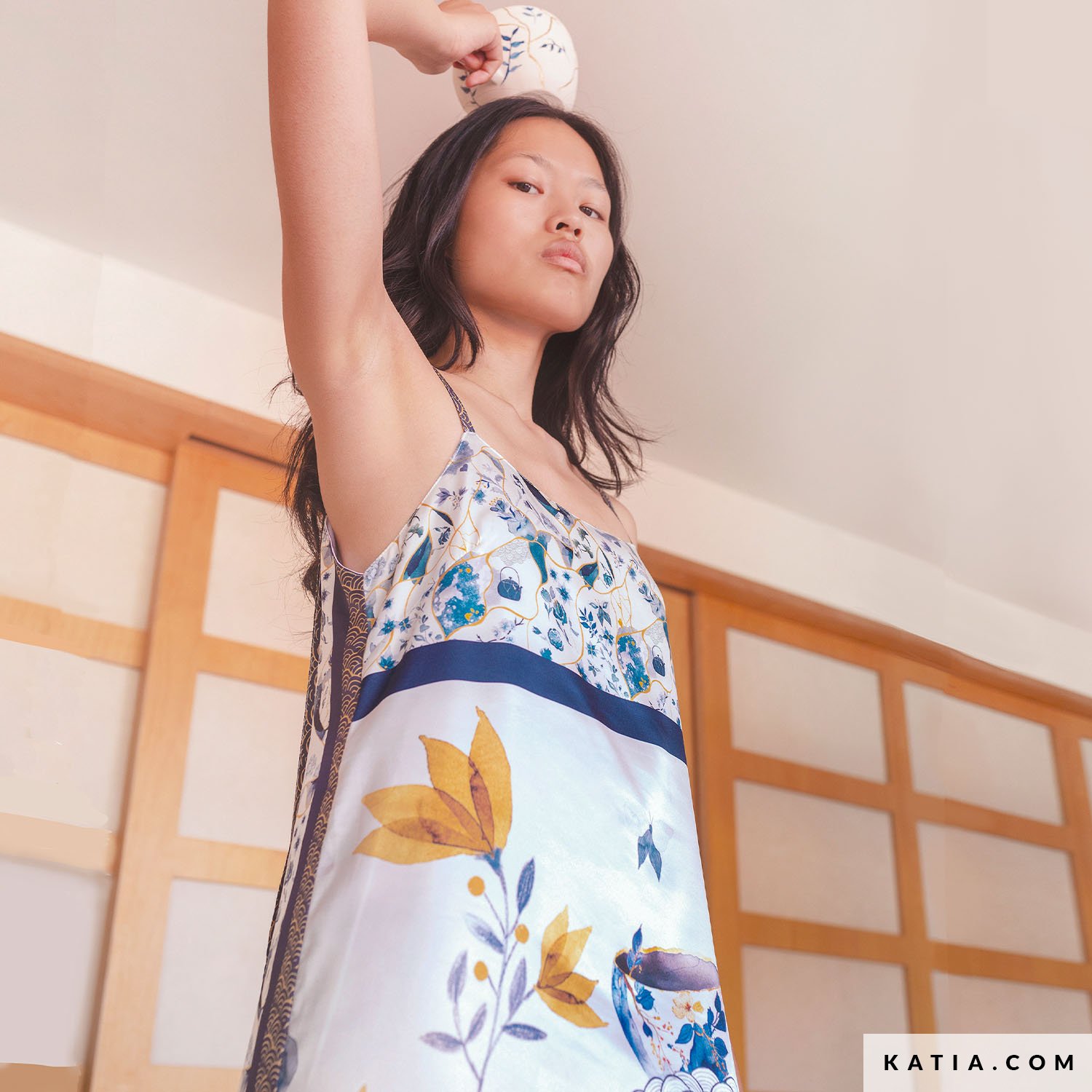 Women’s strappy dress PDF sewing pattern | Katia.com