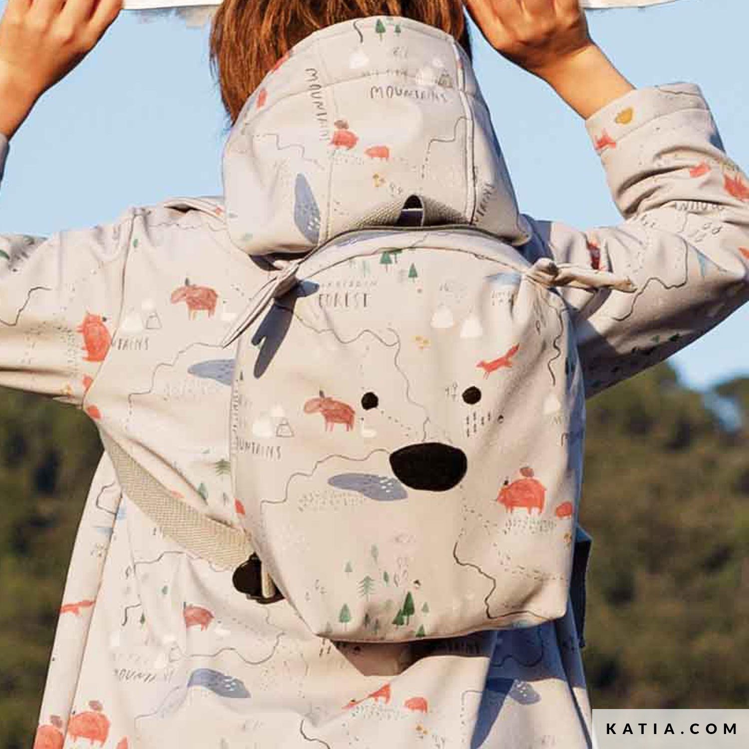 Sewing pattern Moose backpack | Katia.com