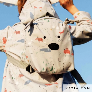 Sewing pattern Little romper suit | Katia.com