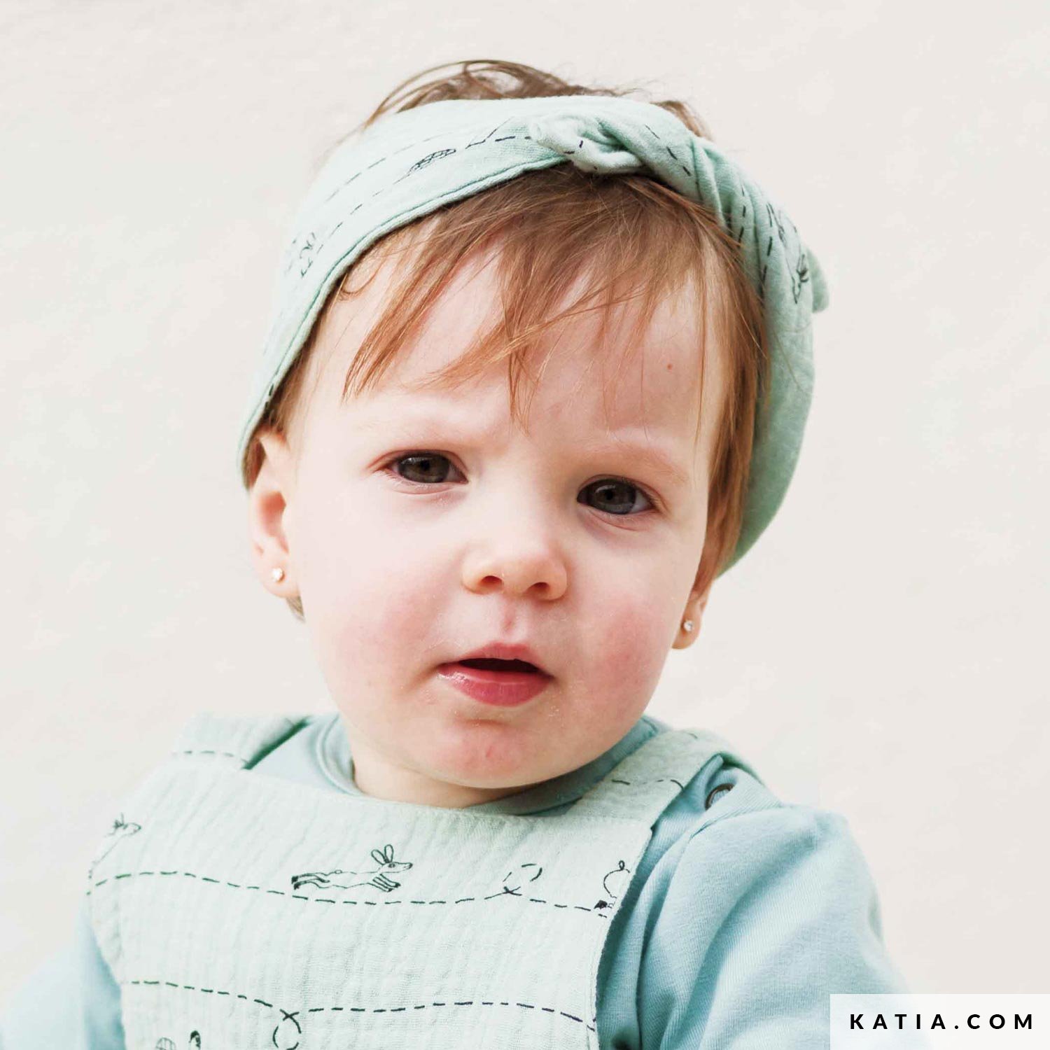 Turban noué pour bébé | Katia.com
