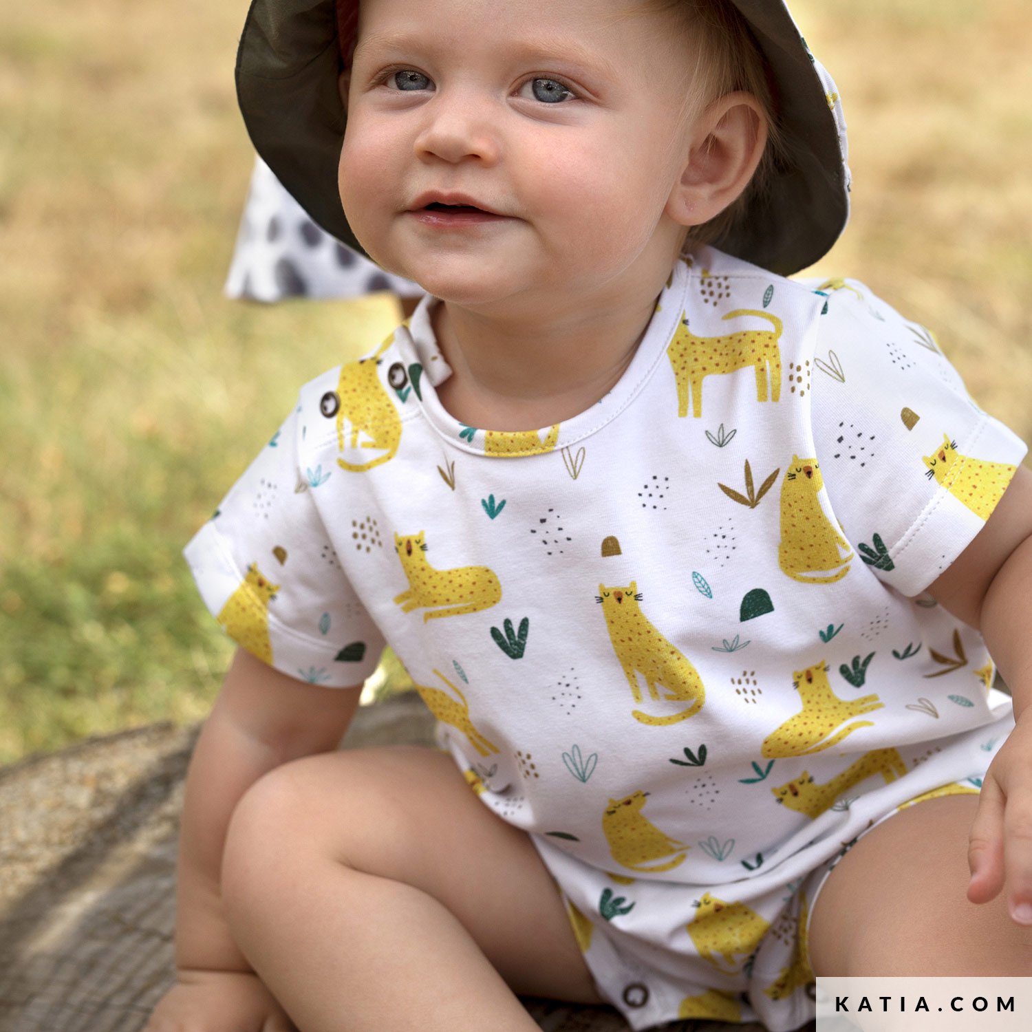 Baby's summer jersey overall | Katia.com
