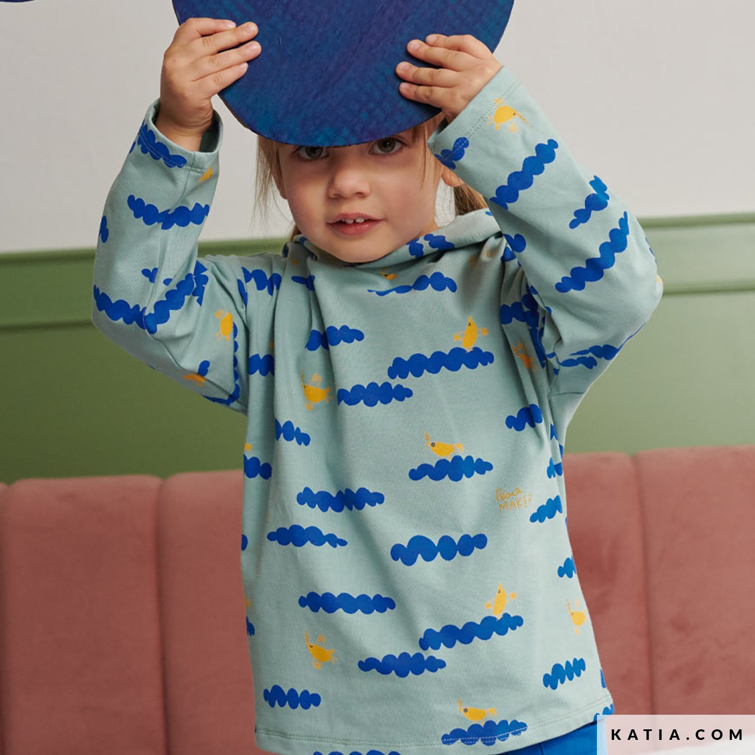 Shirt met capuchon | Katia.com