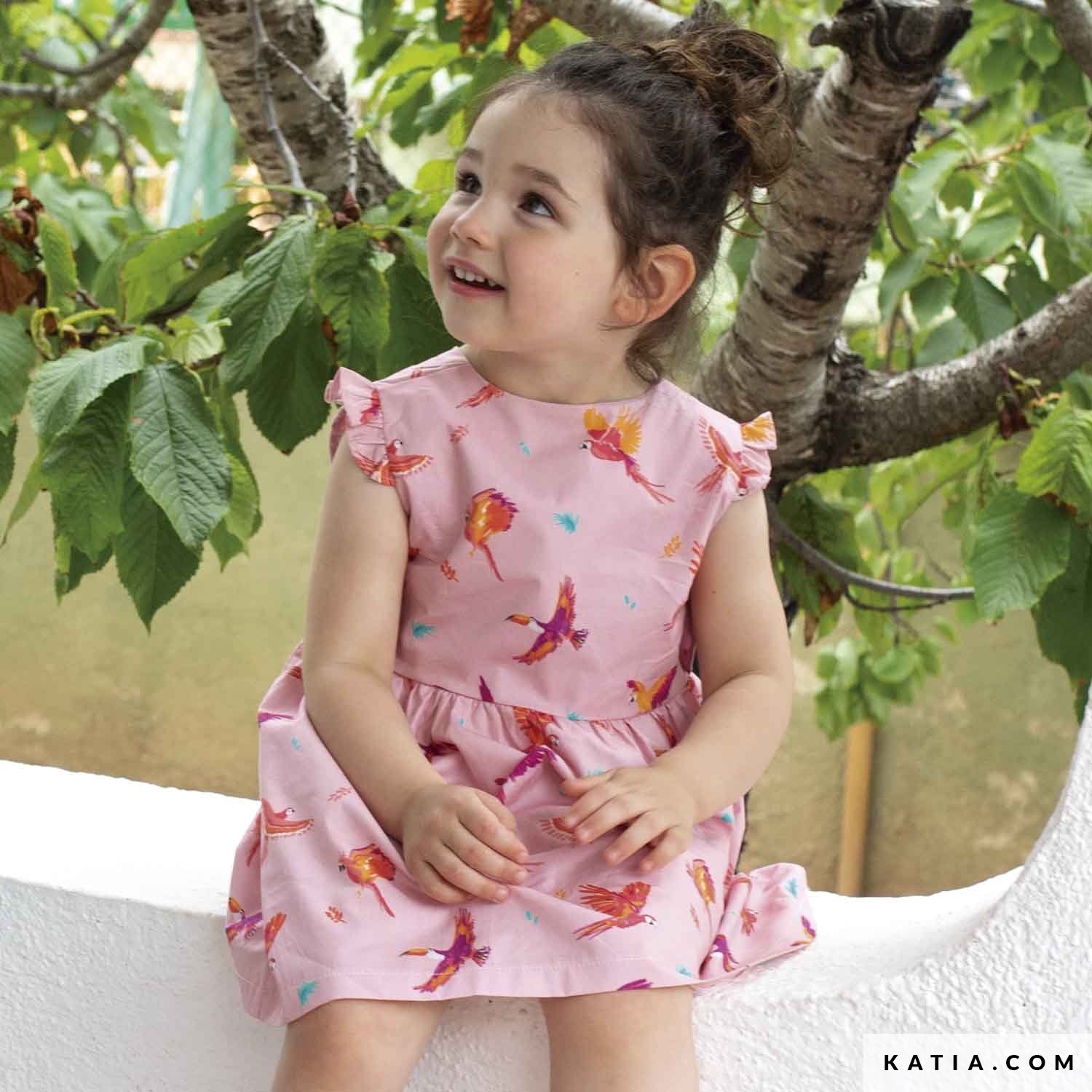 Robe croisée taille Little | Katia.com