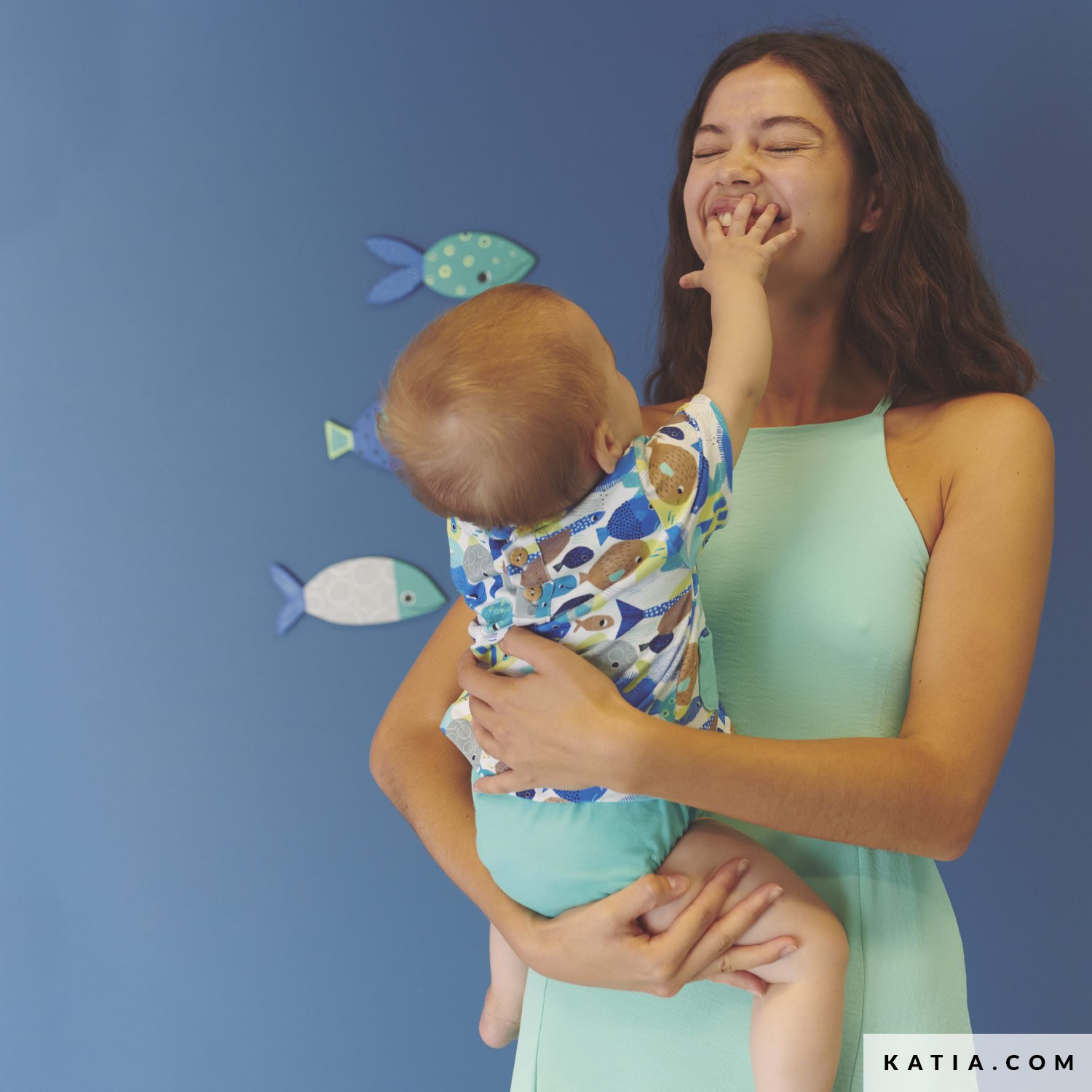 Baby onesie sewing pattern | Katia.com