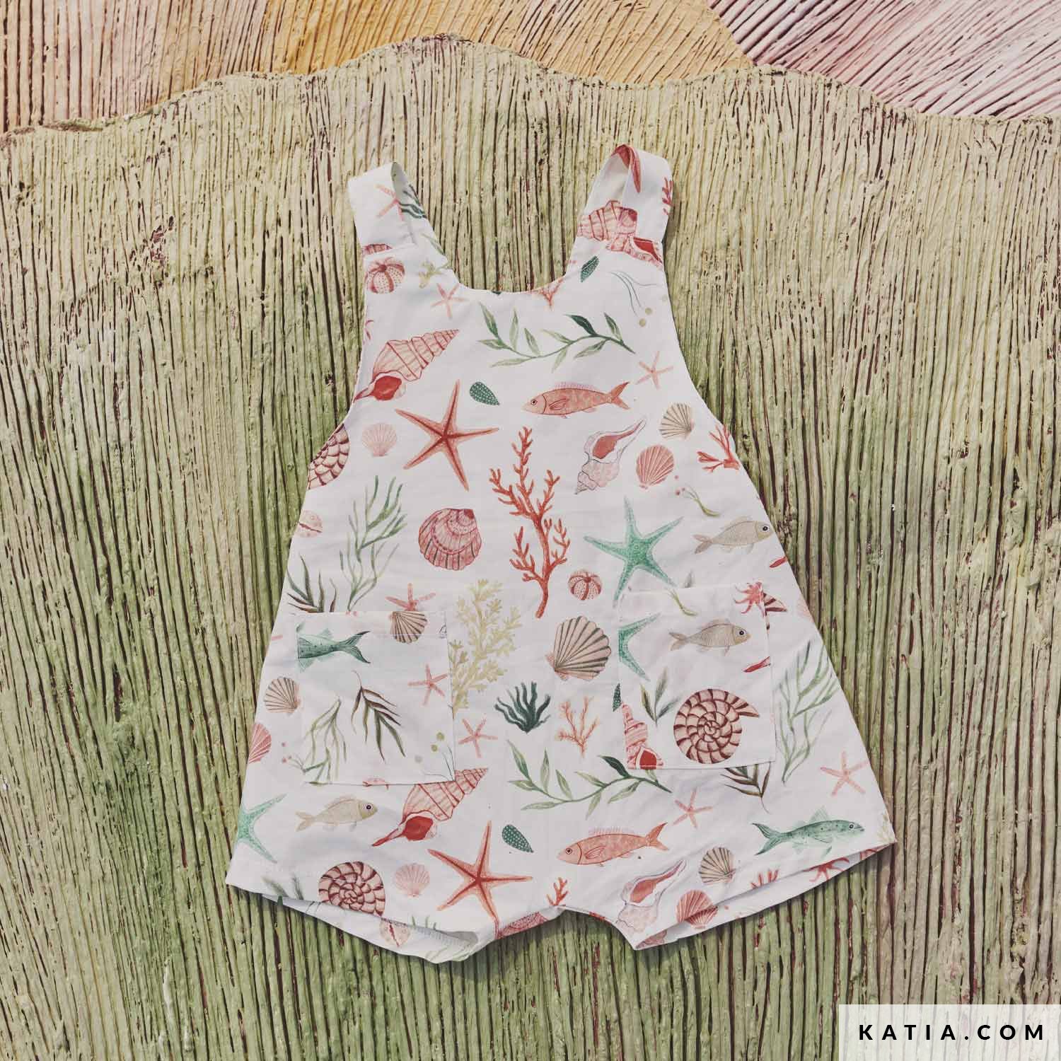 Patron de couture barboteuse pour bébé | Katia.com