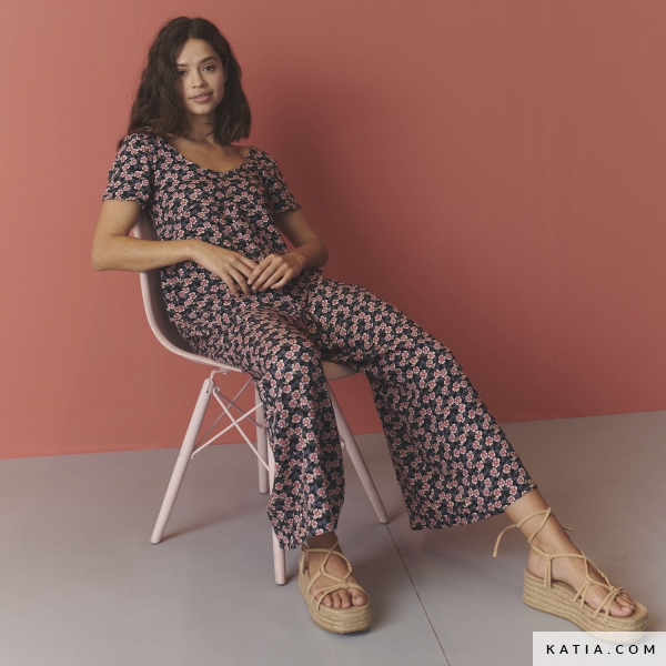 Patron de couture combinaison femme | Katia.com