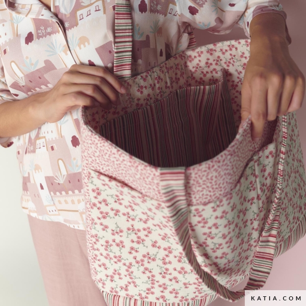 Tote style bag sewing pattern | Katia.com