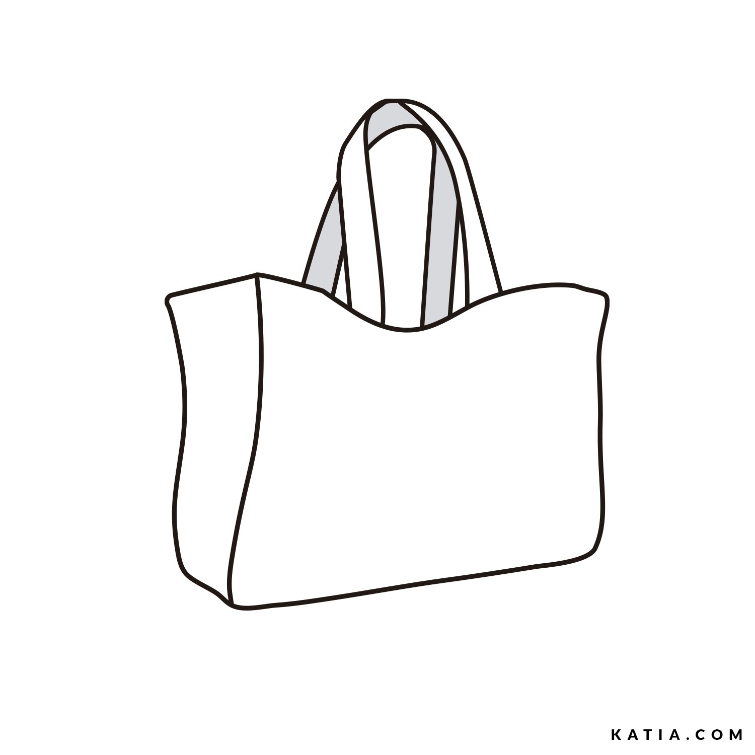 Patron de couture PDF - Cabas | Katia.com
