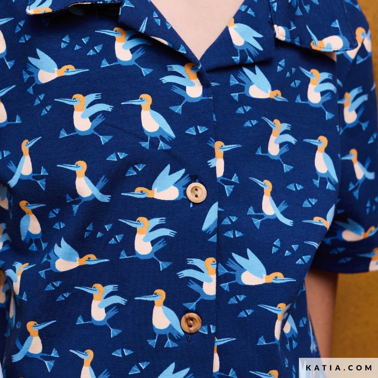 Sewing pattern to sew a children’s shirt Inchik | Katia.com