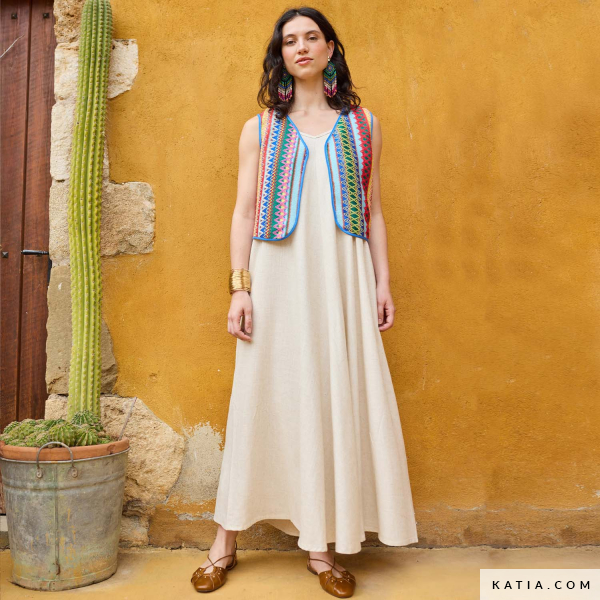 Women thin strappy dress pattern | Katia.com