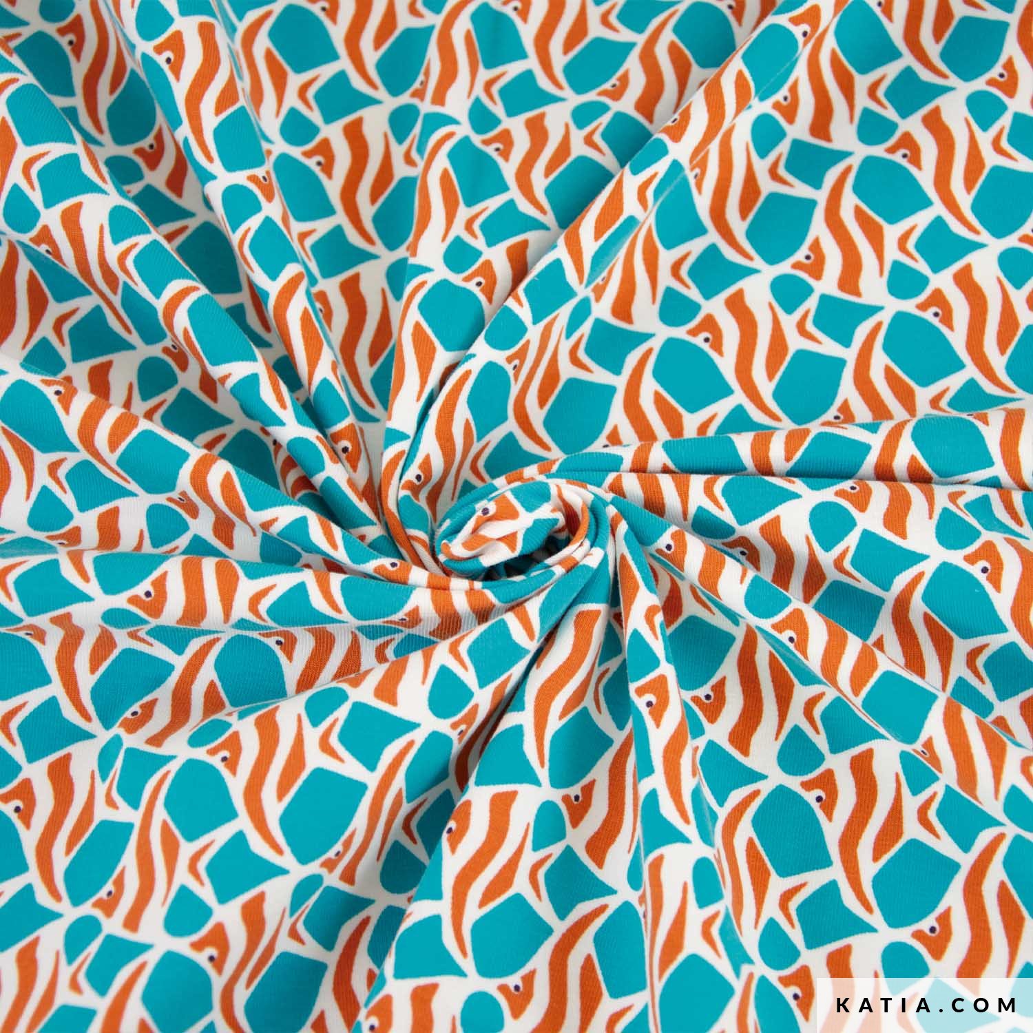 Africa Seaworld Jersey Knit Fabric - Spring / Summer | Katia.com