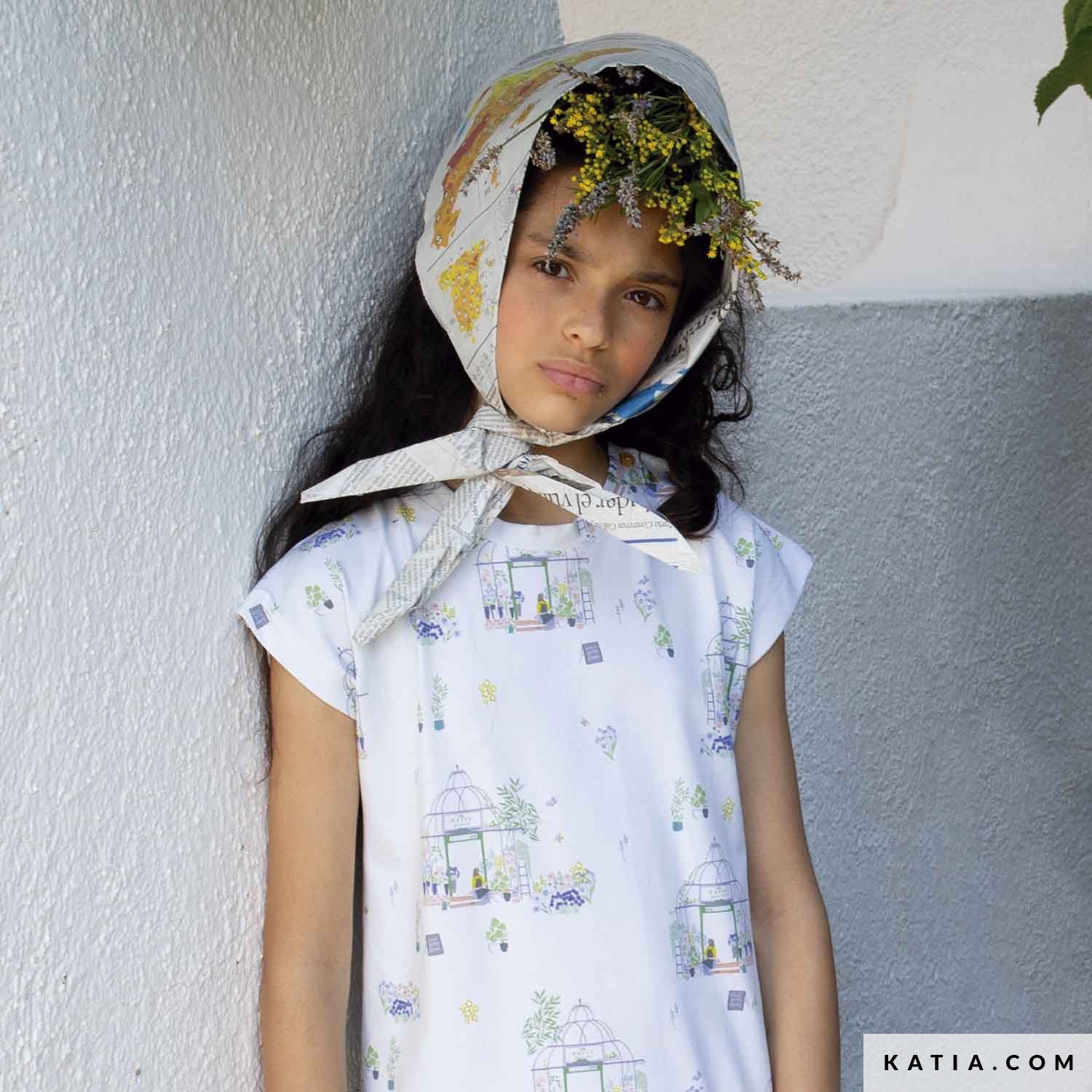 J69 - The Happy florist - Spring / Summer | Katia.com