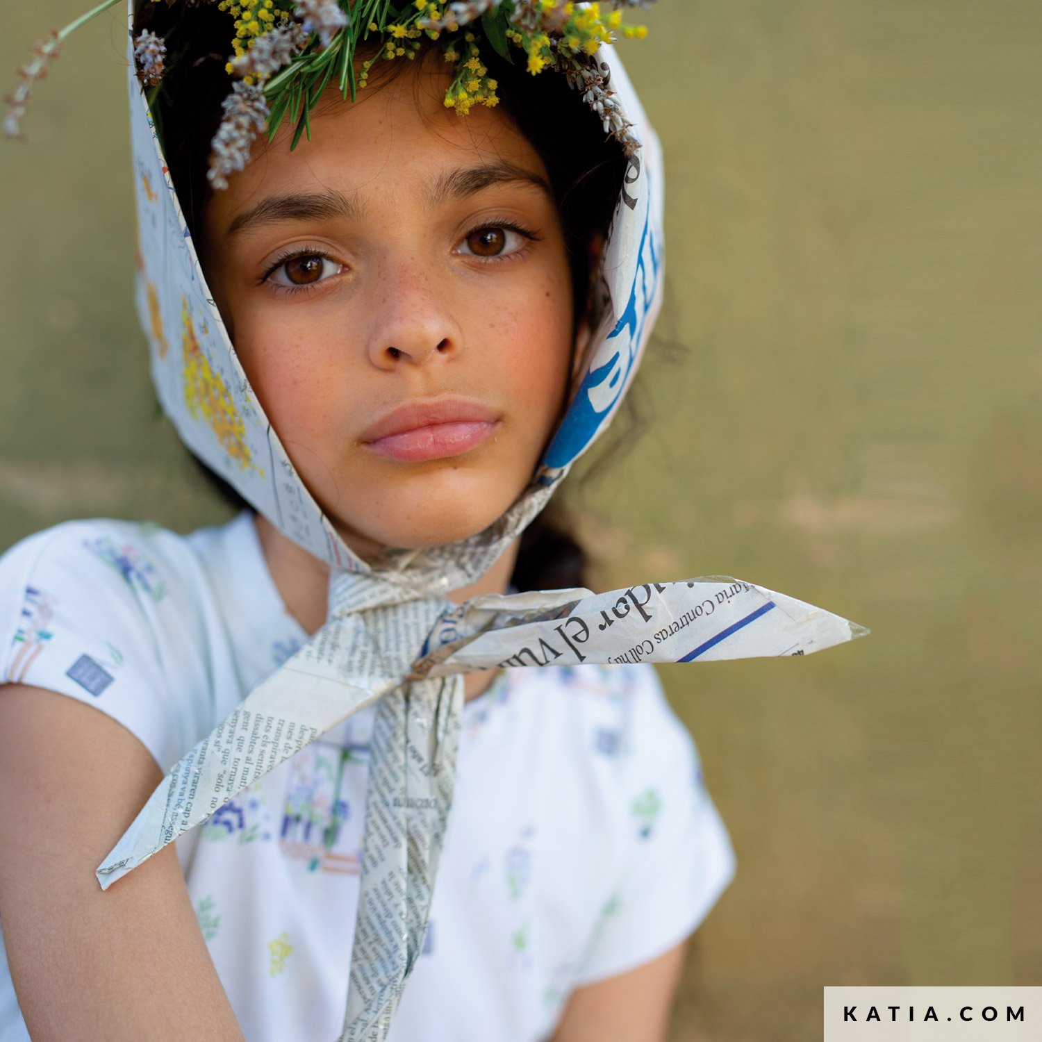 J69 - The Happy florist - Spring / Summer | Katia.com