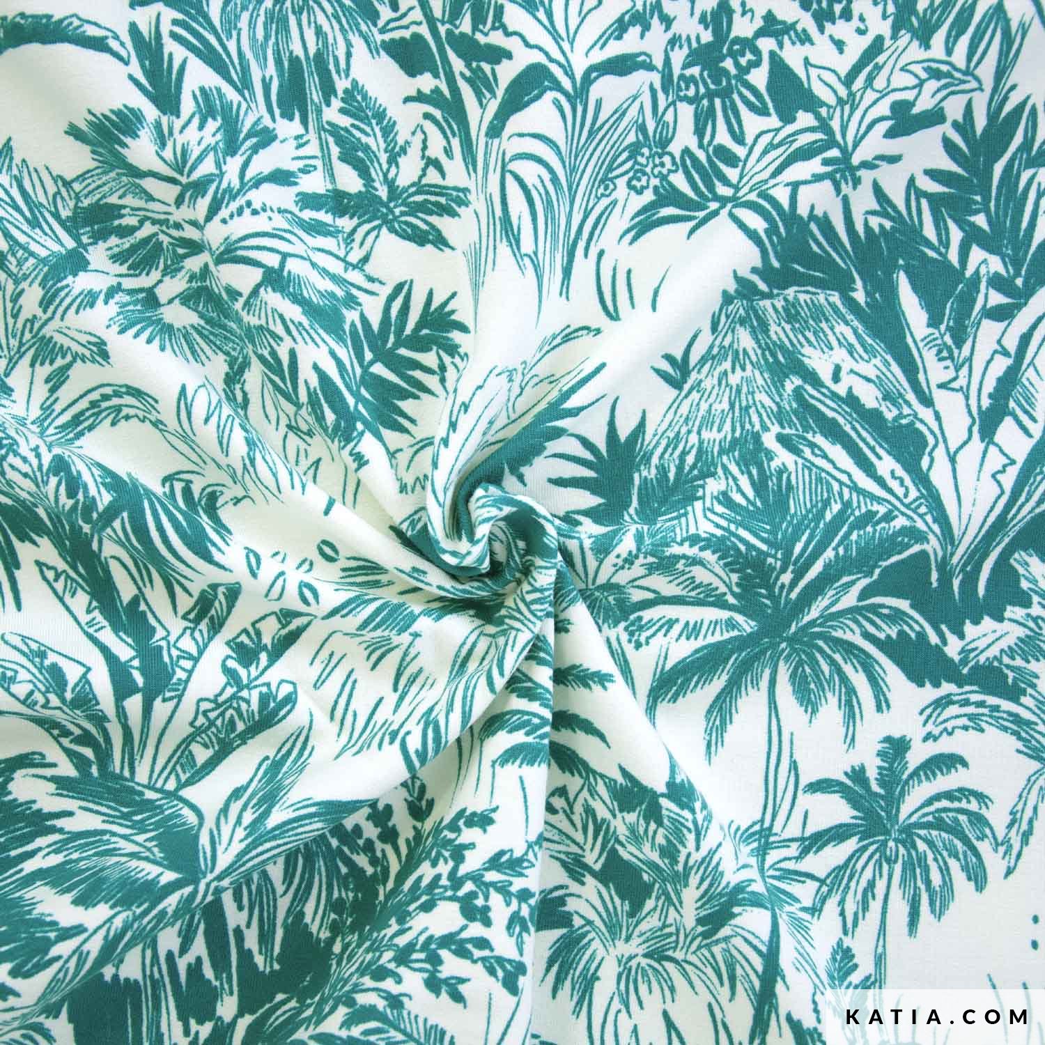 Cocoa Palm summer fleece fabric - Spring / Summer | Katia.com