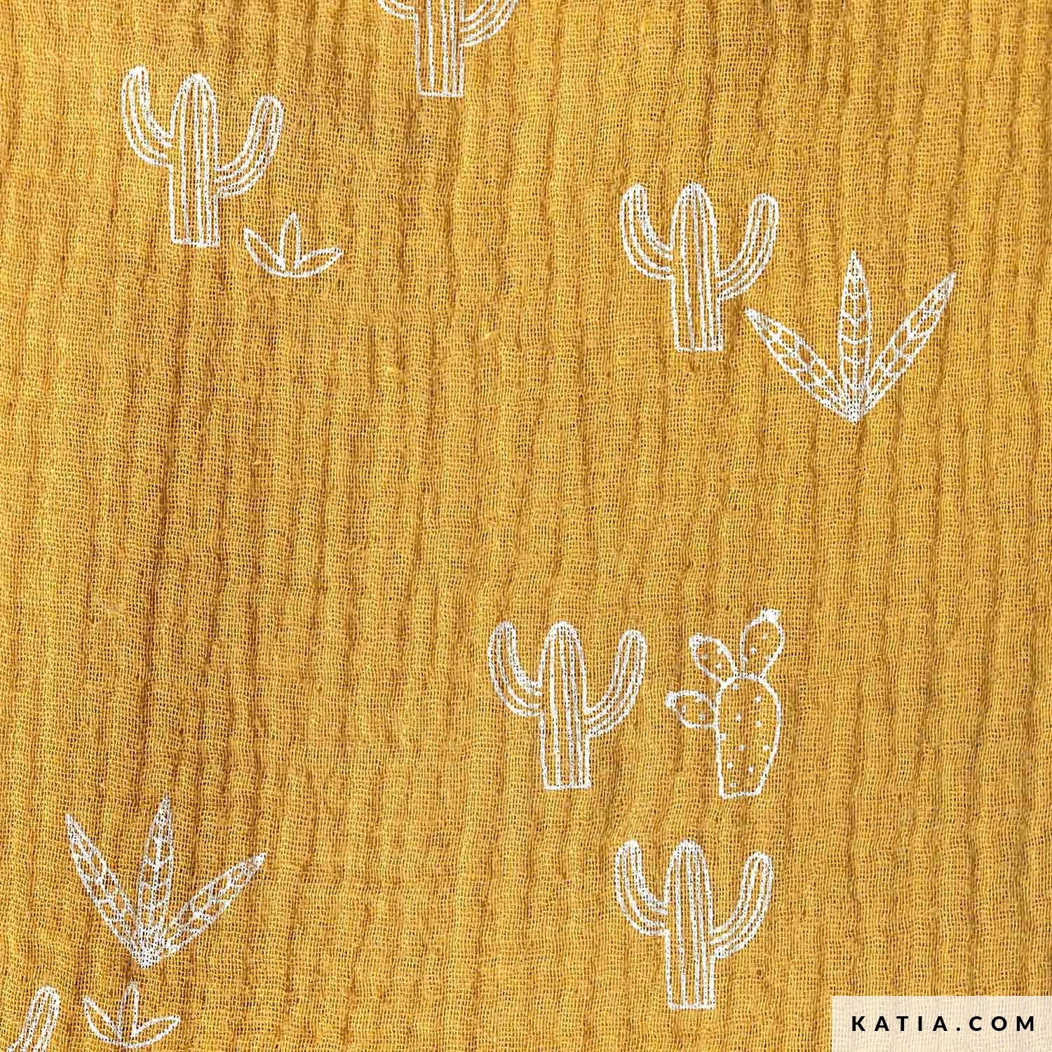 M7 - Cactus Muslin Fabric - Spring / Summer | Katia.com