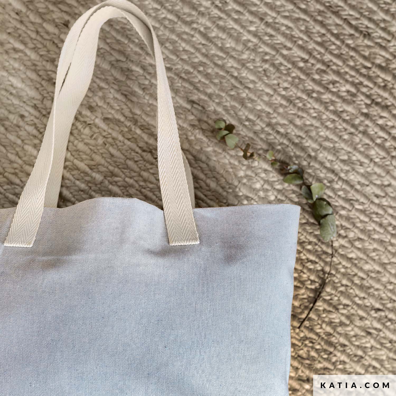 Recycelter Canvas Stoff in Camel - | Katia.com