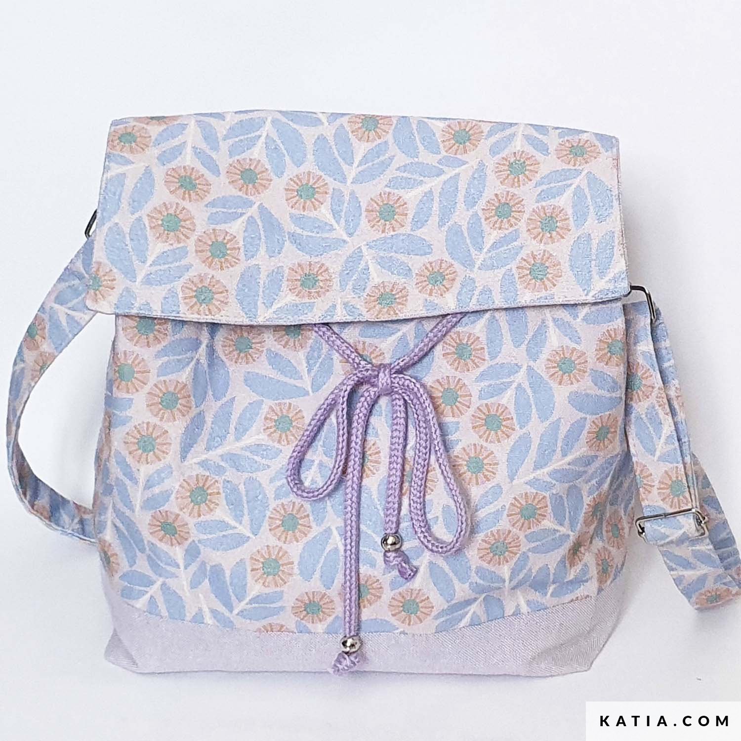 Tissu en toile Canvas Slim Mosaic Flowers - | Katia.com