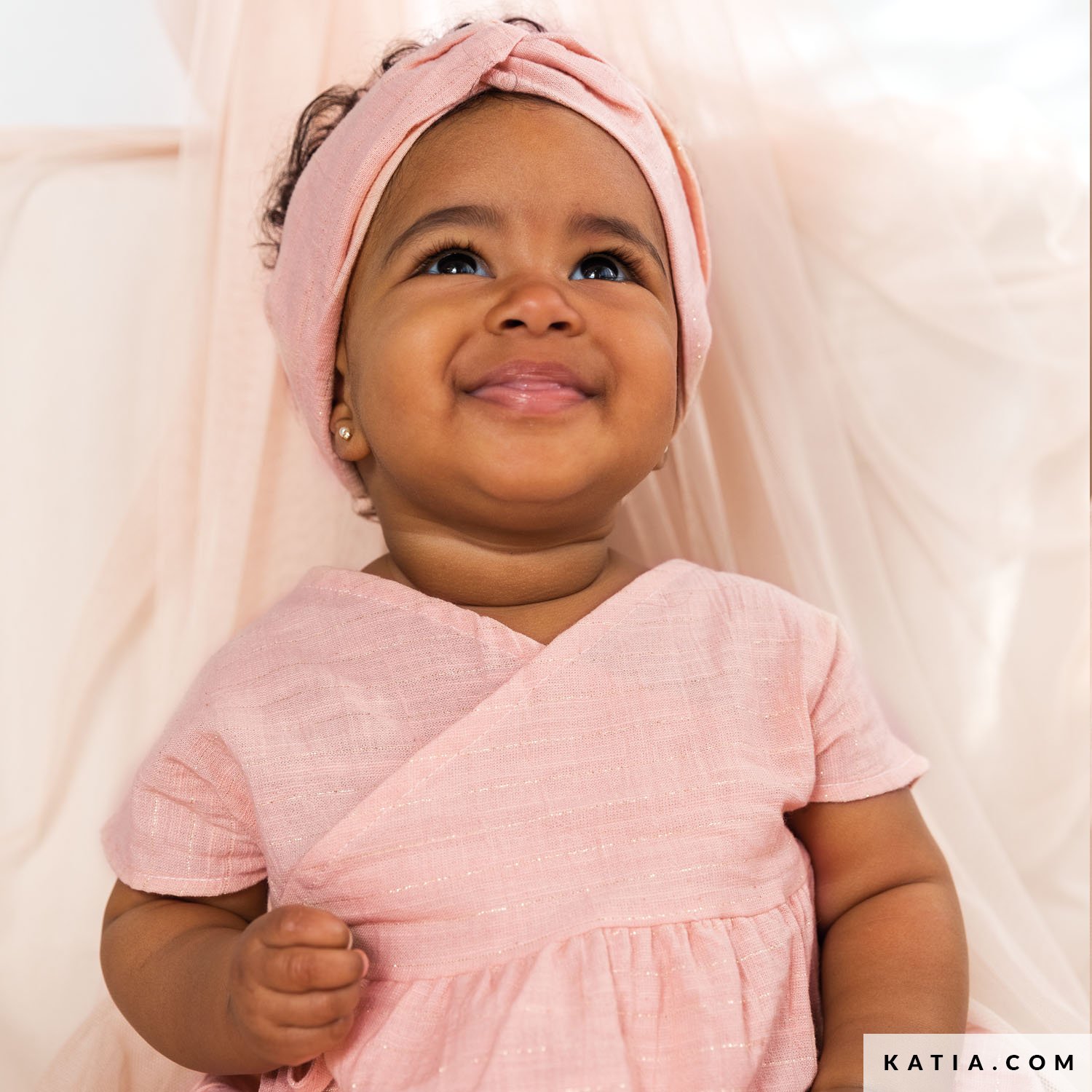 Sari Gold Color Conch Shell cotton fabric - Spring / Summer | Katia.com