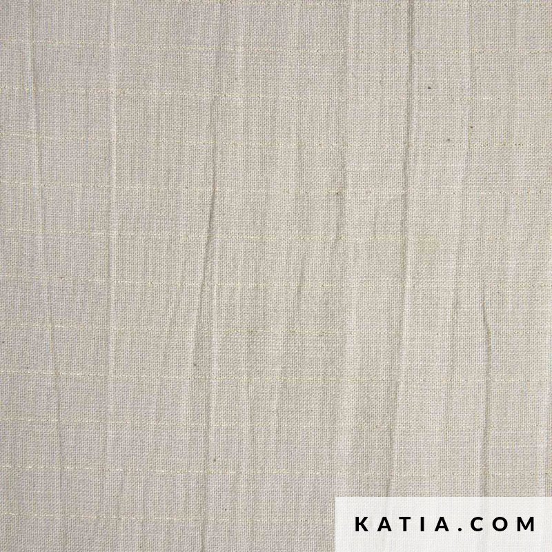Sari Gold Color Conch Shell cotton fabric - Spring / Summer | Katia.com