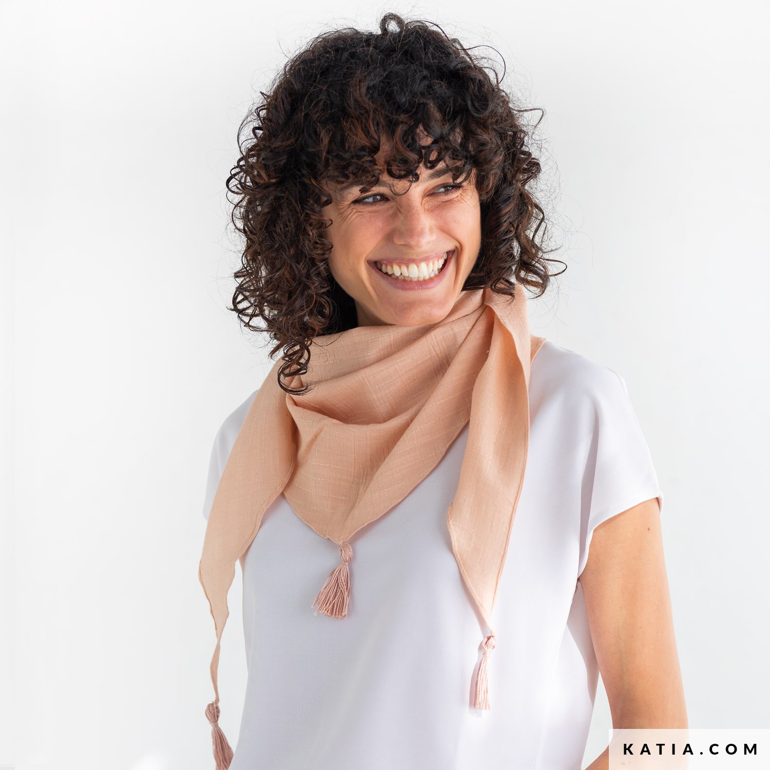 Tejidos de algodón Sari Gold Color Conch Shell - Primavera / Verano ...