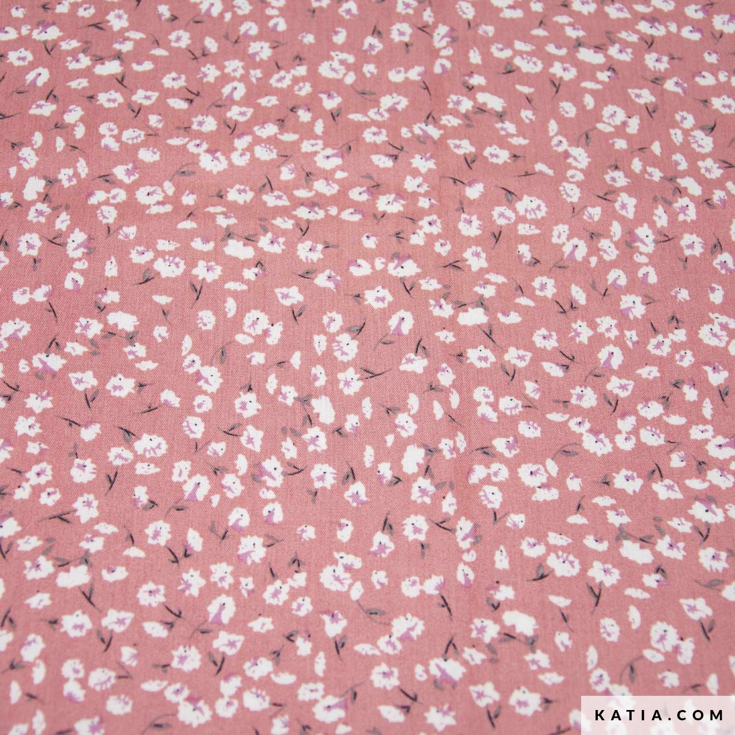 Tela de viscosa Print Azalea Pink - Primavera / Verano | Katia.com