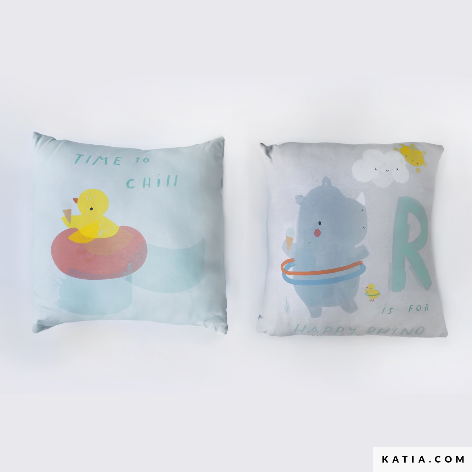 SSPB1 - Sky Rhinos Baby Panel - Printemps / Été | Katia.com