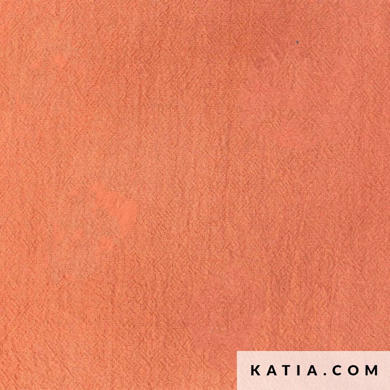 Rustic Cotton Solid Kaki fabric - | Katia.com