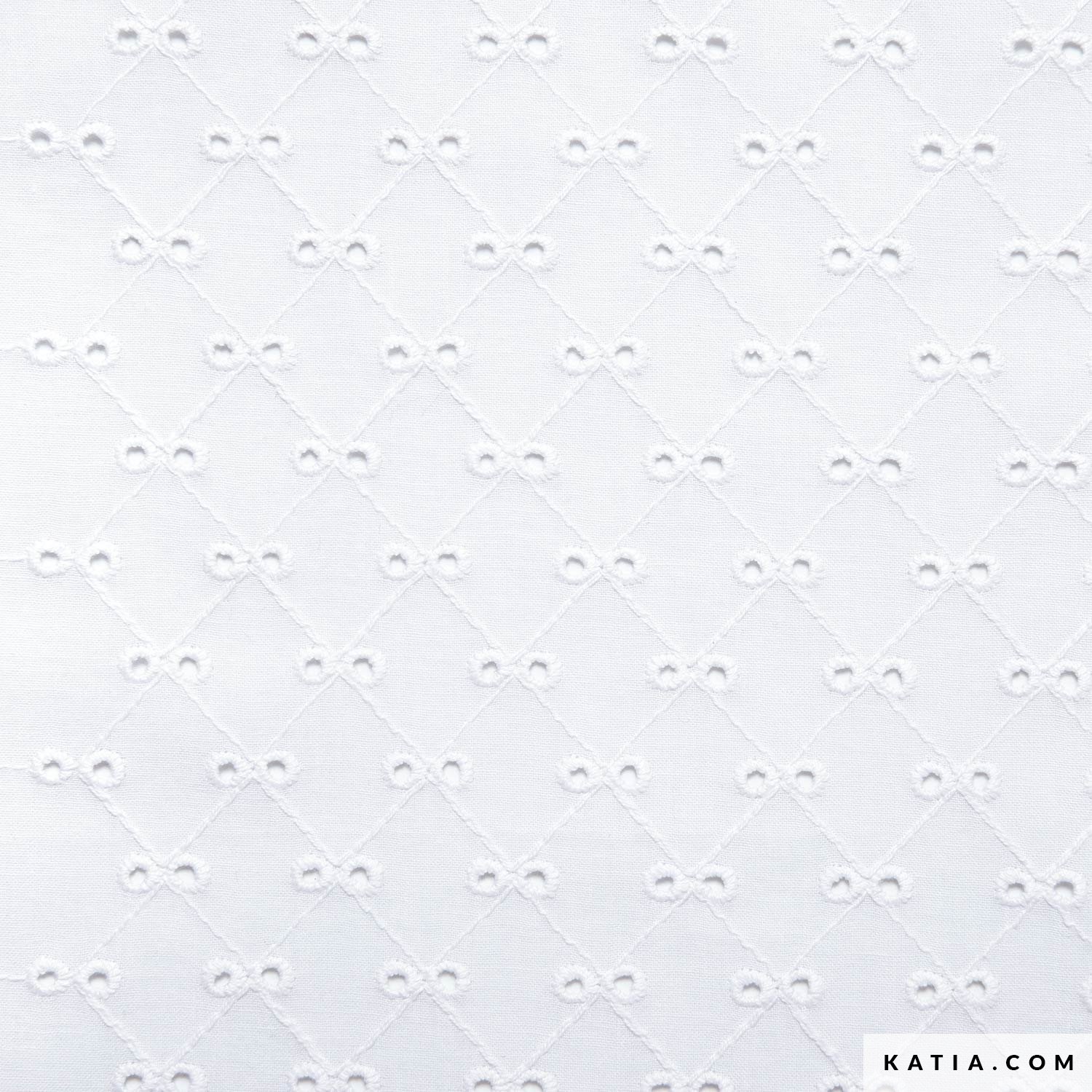 DEW1 - Diamond Embroidery White - Spring / Summer | Katia.com