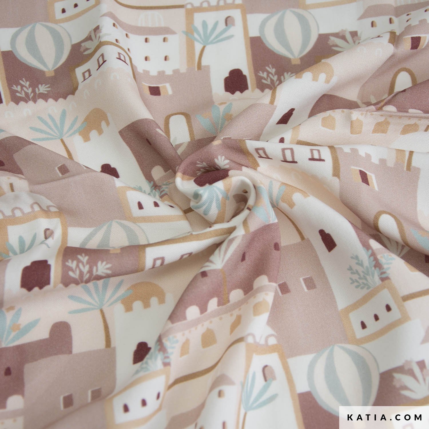 Ecoviscose Rustic Retreat viscose stof - Lente / Zomer | Katia.com