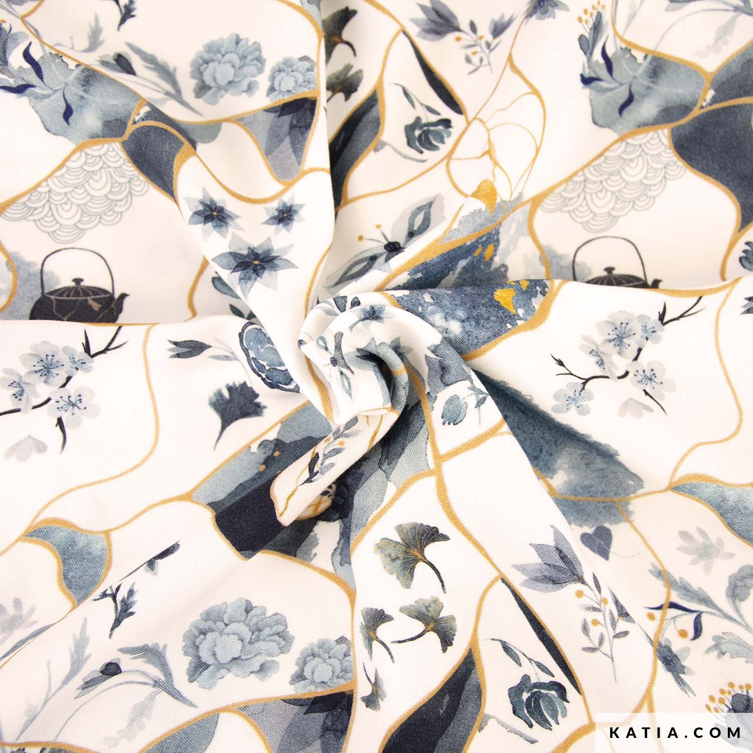 Kintsugi Ecoviscose Viscose Fabric - Spring / Summer | Katia.com