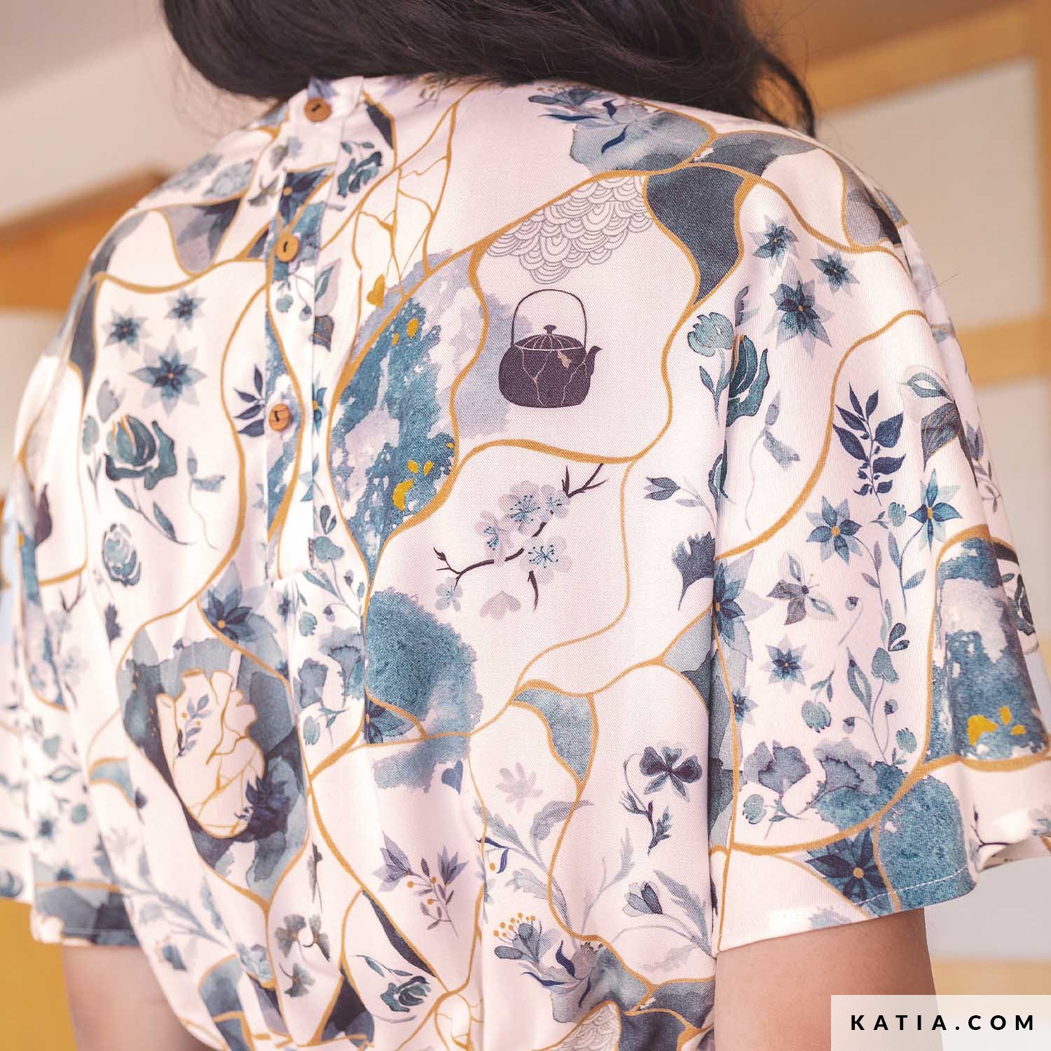 Kintsugi Ecoviscose Viscose Fabric - Spring / Summer | Katia.com