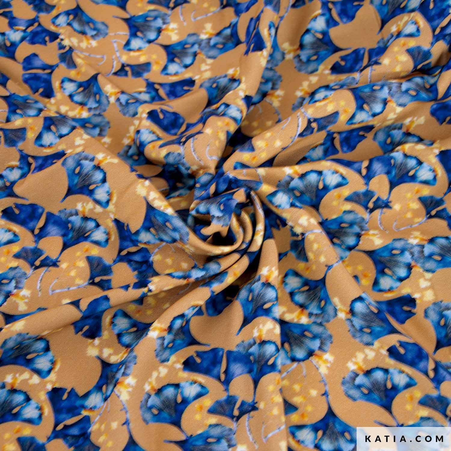 Viskose Stoff Ecoviscose Gingko - Frühjahr / Sommer | Katia.com