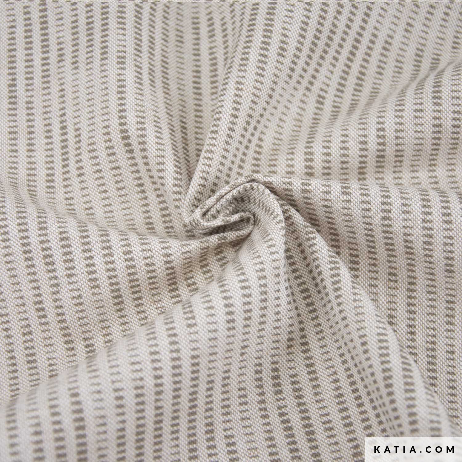 Summer Dinner Geo Print Recycled Canvas fabric - | Katia.com