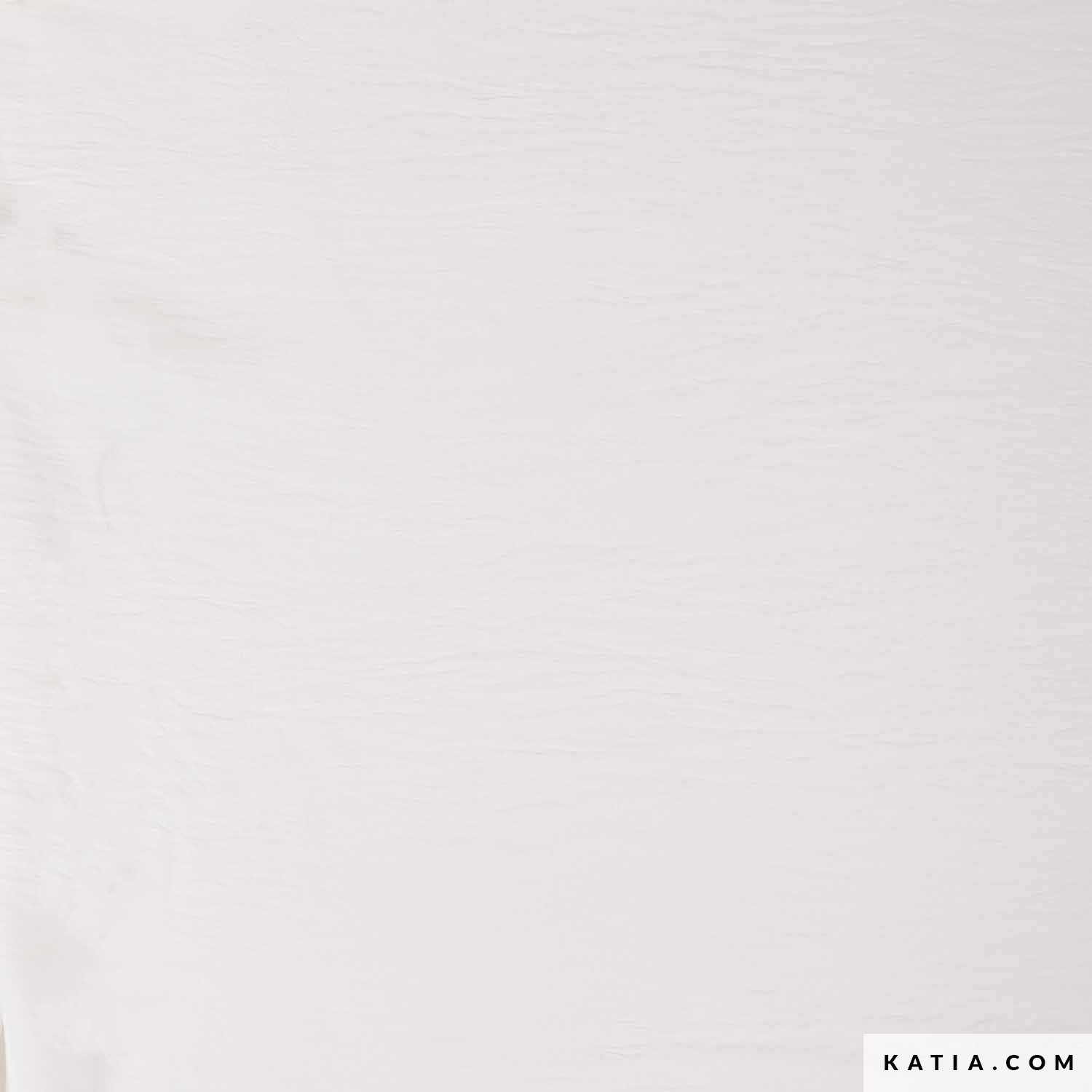 Techno Polyester White fabric - | Katia.com