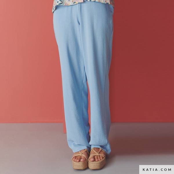 Tela Techno Polyester Majorelle - Primavera / Verano | Katia.com