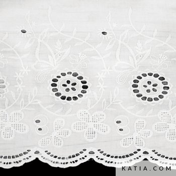 Embroidered fabric | Katia.com