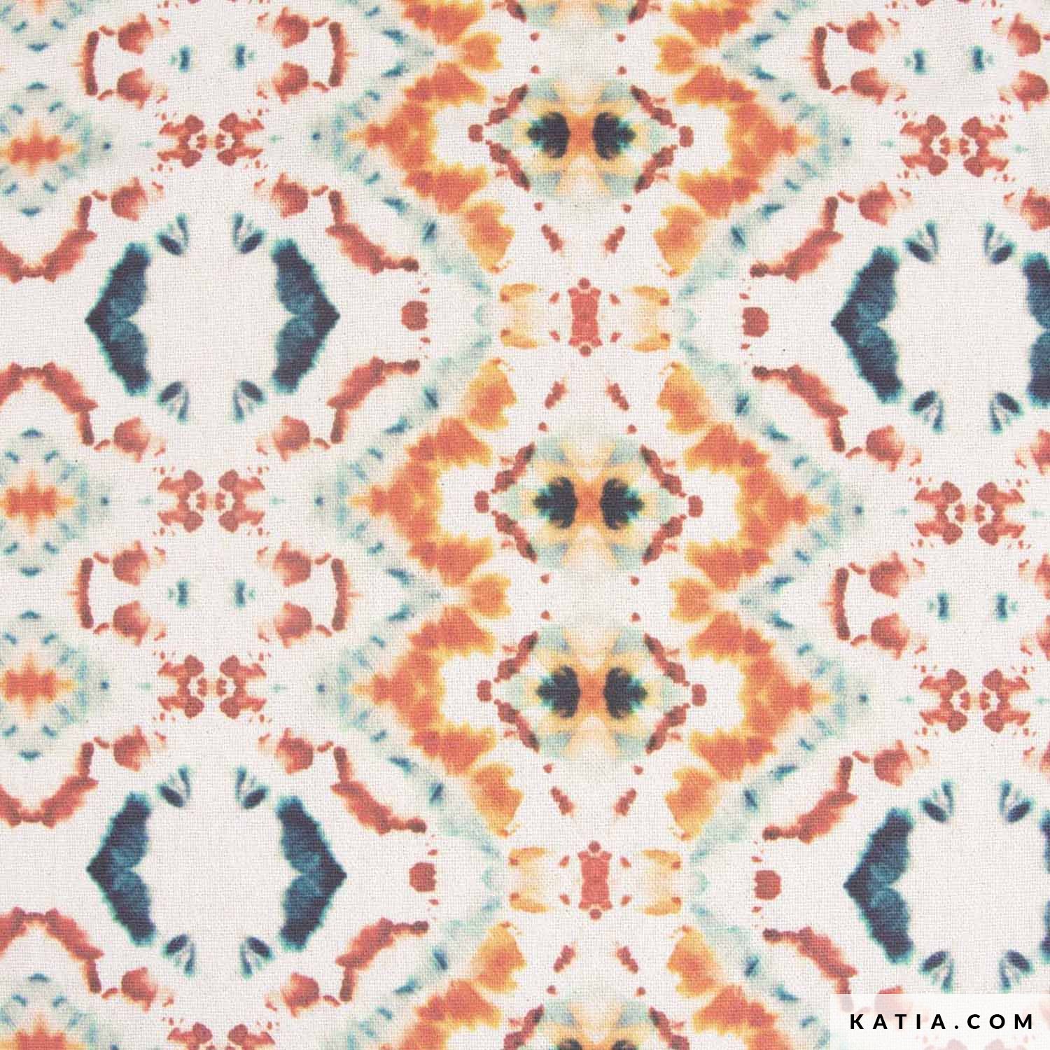 Recycled Canvas Light Power Color Battik canvas fabric - Spring ...