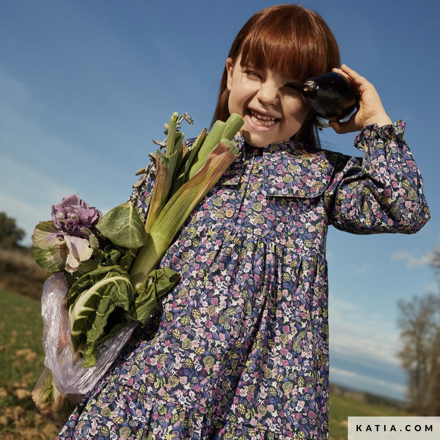 Cotton Poplin Cottagecore Coord fabric - Autumn / Winter | Katia.com