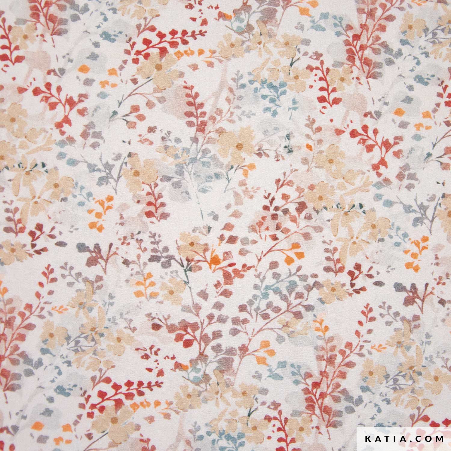 Green Utopia cotton poplin fabric - Autumn / Winter | Katia.com