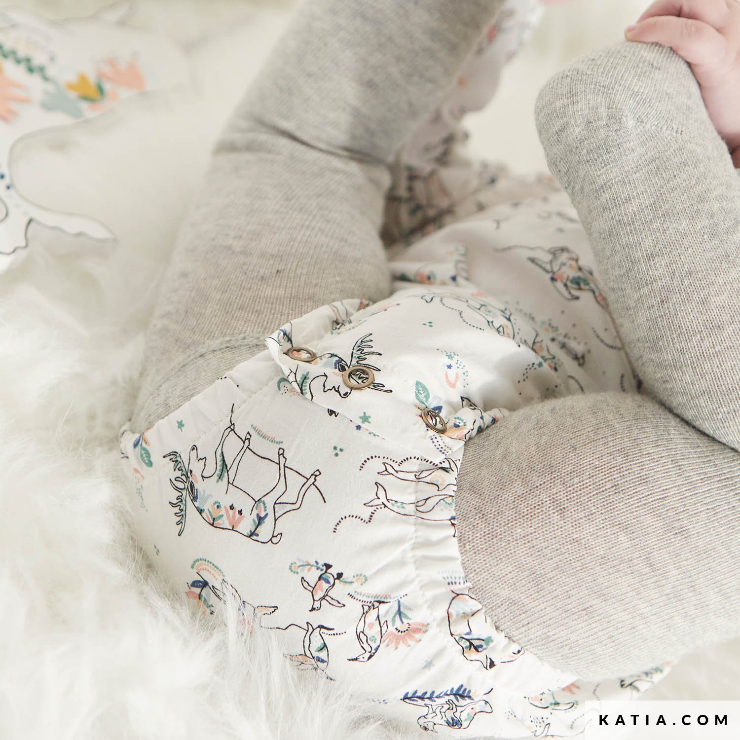 Tela popelín de algodón Poplin Artic Main - Otoño / Invierno | Katia.com