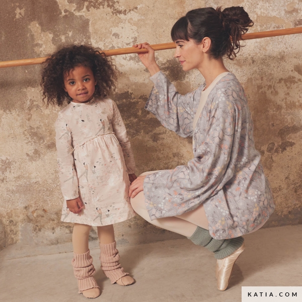 Tela popelín de algodón Swan Dance Ballet - Otoño / Invierno | Katia.com