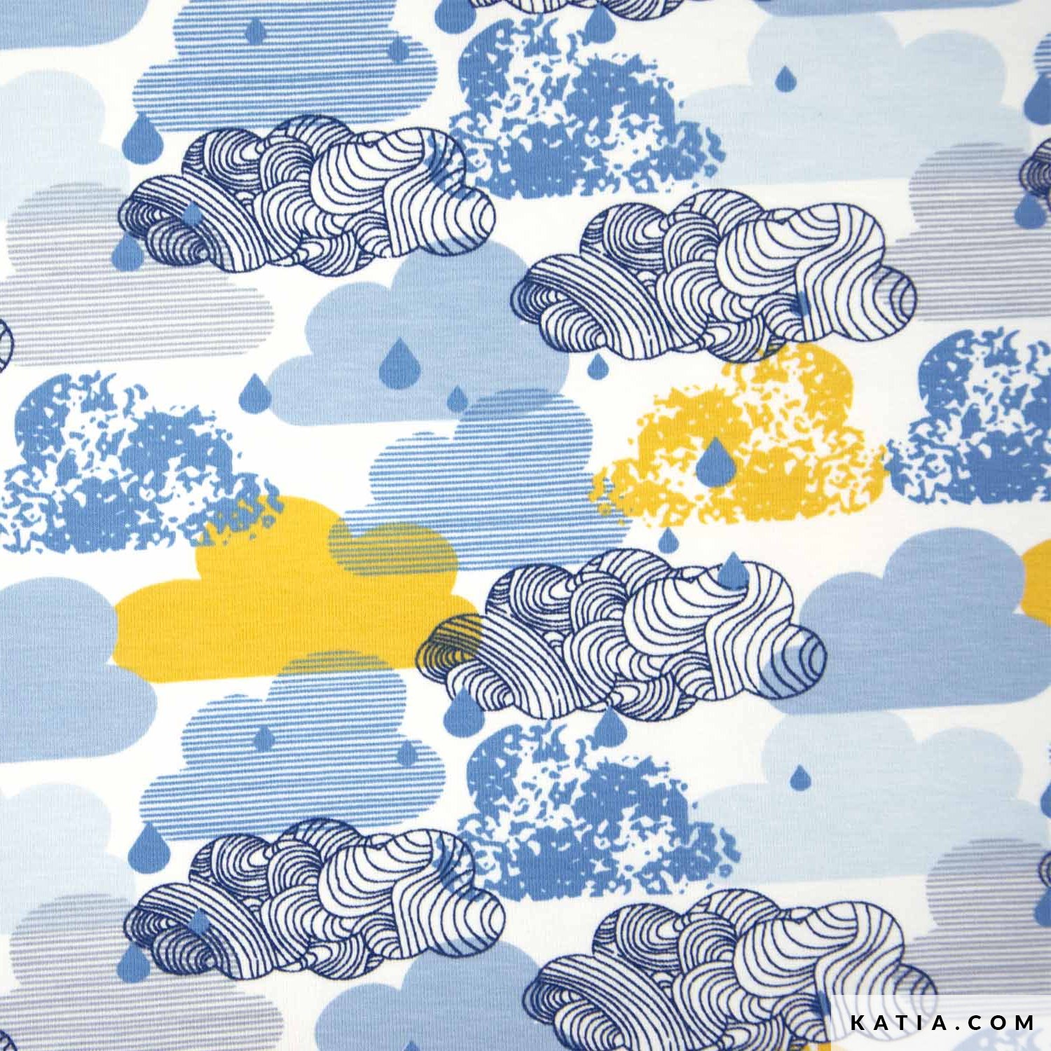 Be (B)Rain jersey knit fabric - Autumn / Winter | Katia.com