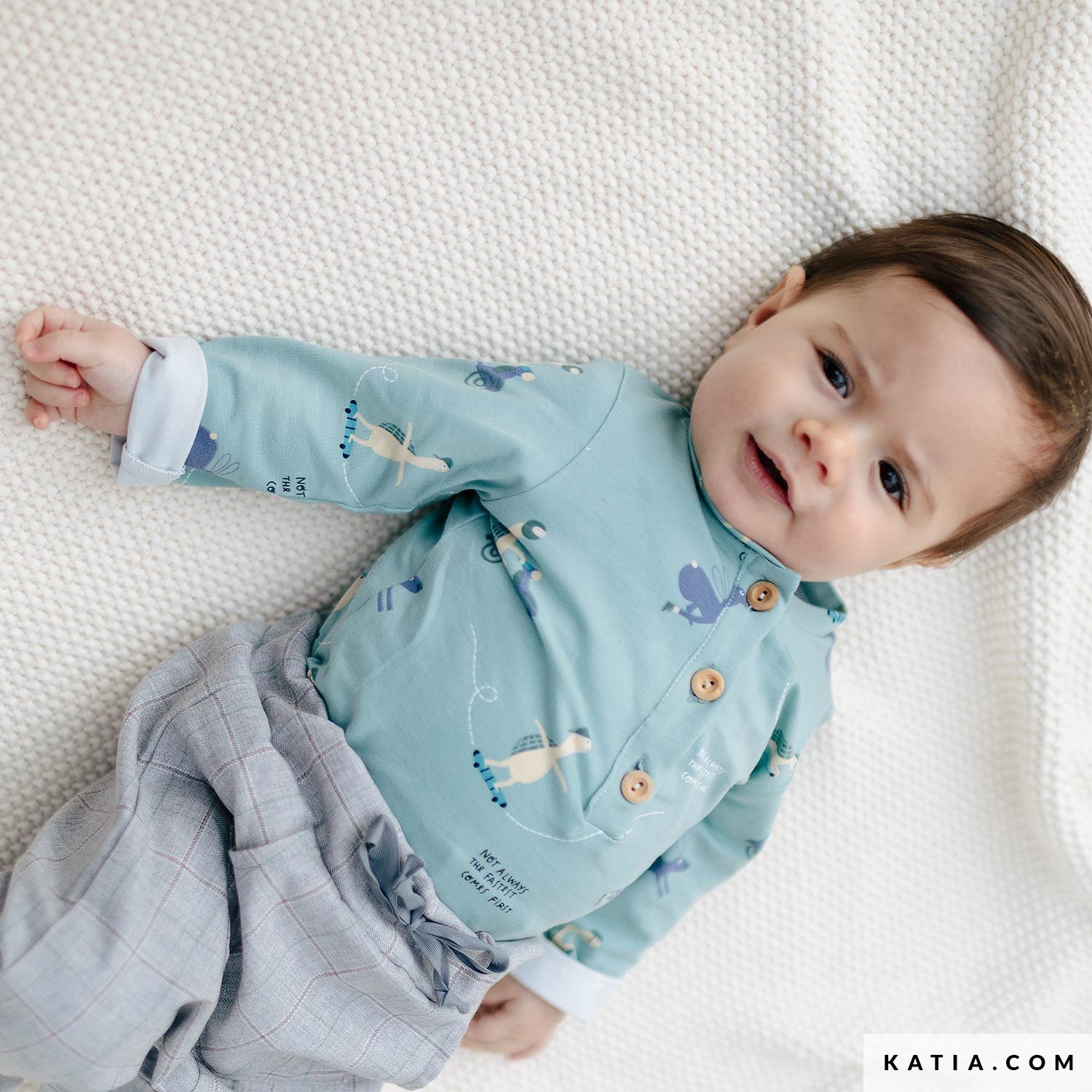 J32 - Tortoise and the hare Jersey Fabric - Autumn / Winter | Katia.com