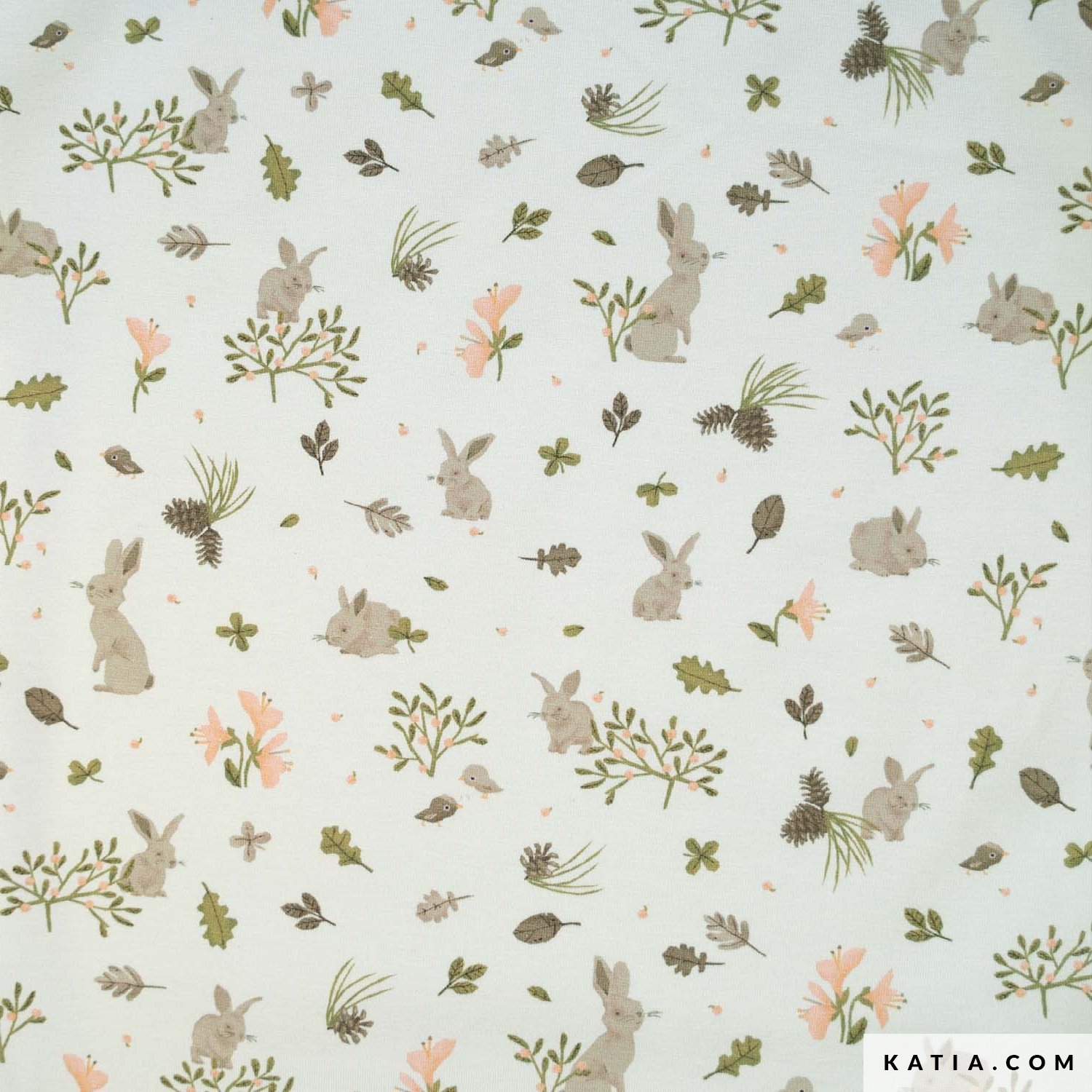 Rabbits Jersey knit fabric - Autumn / Winter | Katia.com