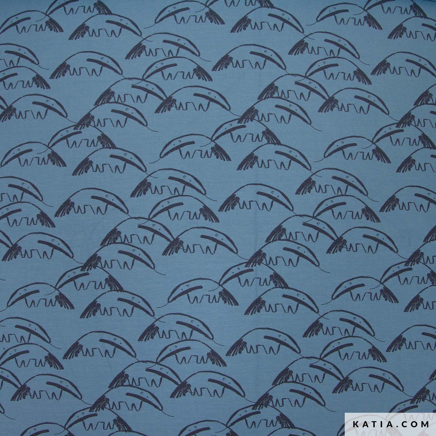 Tessuto t-shirt Jersey Anteater Textures - Autunno / Inverno | Katia.com