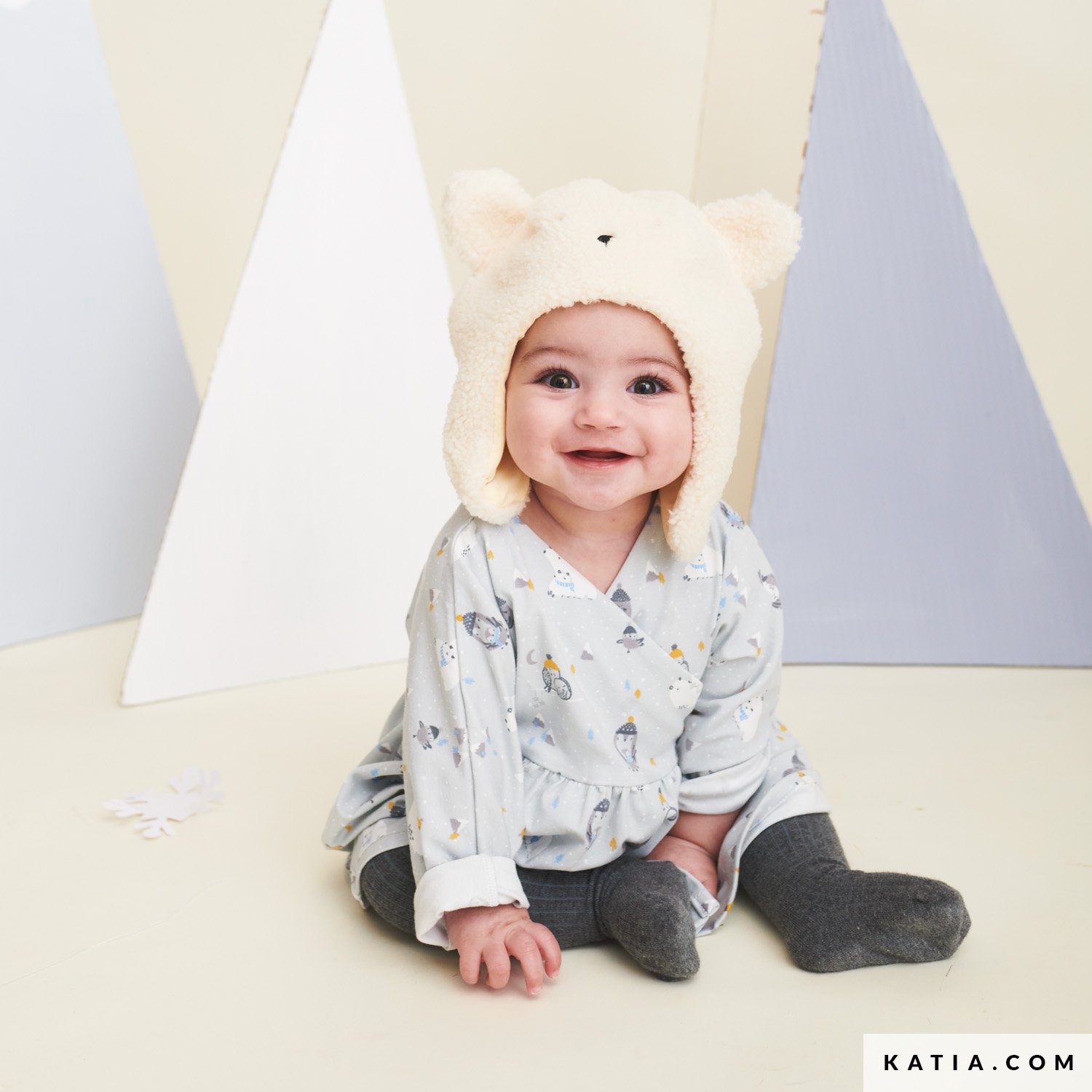 Tricot stof Artic Hugs Jersey - Herfst / Winter | Katia.com